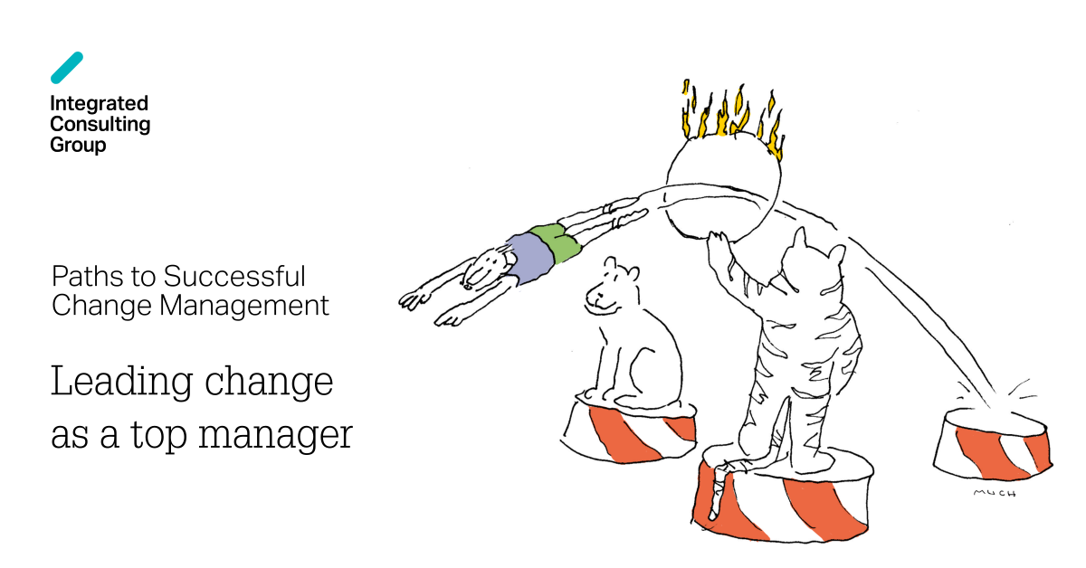 Leading change as a top manager | Adventure Change Management - ICG